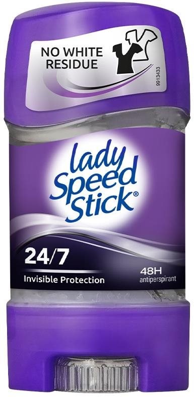 Lady Speed Stick Invisible gélový antiperspirant stick 65g – Martons
